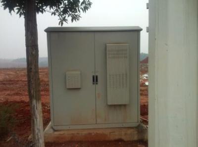 China DDTE022-6 Outdoor Telecom Cabinet, One Battery Compartment, One Equipment Compartment for sale