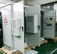 China Three Door Outdoor Telecom Cabinet,  IP55, W×D×H 2400mm×800mmx2000mm for sale