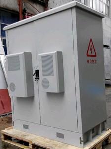 China IP55 Outdoor Telecom Cabinet, With Air Conditioner and Heat Exchanger, Sensors, PDU for sale