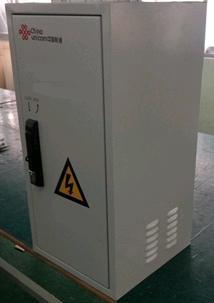 China One Compartment Outdoor Cabinet for Power System, Water Proof, Anti Corrosion, With Fans for sale
