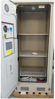 China DDTE060,Outdoor Battery Cabinet,IP55,With AC, Door Sensor,Smoke Sensor,Water Sensor for sale