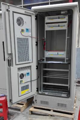 China DDTE081:Base Station Telecom Cabinet,With Heat Exchanger,Air Conditioner,PDU,IP55 for sale