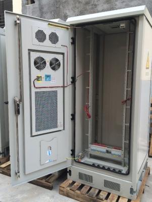 China ET9090210,19 Inch Rack Custom Made Outdoor Telecom Cabinet/Enclosure With Heat Exchanger for sale