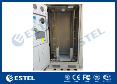 China Air Conditioner Cooling Outdoor BTS Outdoor Cabinet With Environment Monitoring System for sale