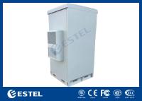 China Thermostatic 40U 19 Inch Rack Enclosures Powder Coating Outdoor Telecom Cabinet for sale