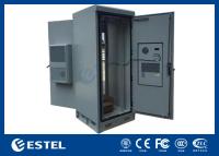 China Thermostatic 40U 19 Inch Rack Enclosures Powder Coating Outdoor Telecom Cabinet for sale