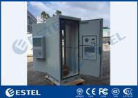 China Outdoor Telecom Equipment Cabinets 40U With Two Doors And Sensors Can Be Customized for sale