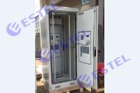 China Outdoor Telecom Equipment Cabinets 40U With Two Doors And Sensors Can Be Customized for sale