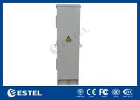 China Customized 19inch 42U IP55 Outdoor Telecom Cabinet With Quater Fans and Dual doors for sale