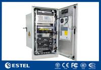 China 28U Intergrated Outdoor Power Cabinet With Rectifier System UPS Battery Energy Storage Enclosure for sale