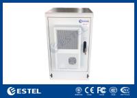 China IP55 16U Outdoor Server Rack Cabinet Galvanized Steel Single Wall With Air Conditioner for sale