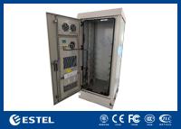 China 19 inch 35u Intergrated Outdoor Telecom Cabinets With Air Conditioner And Fan for sale