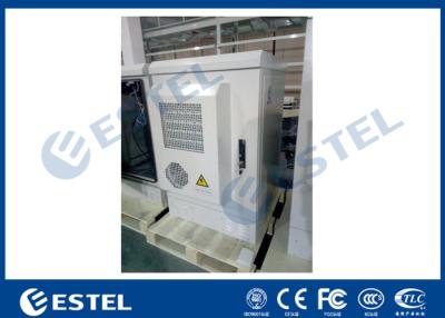 China Temperature Control Steel Outdoor Telecom Cabinet 19 Inch  For Base Station / Air Conditioner Type Enclosure for sale