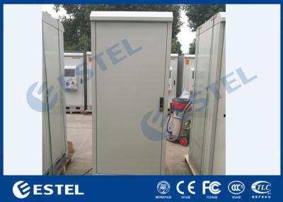 China 1500W Cooling Capacity Air Condirtioner Outdoor Telecom Cabinet With Front Rear Access for sale