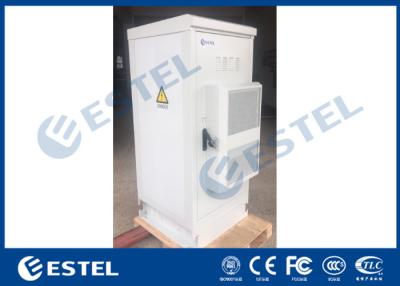 China 32U Reliable Structure Waterproof Outdoor Telecom Cabinet IP55 19”Mounting Rack for sale