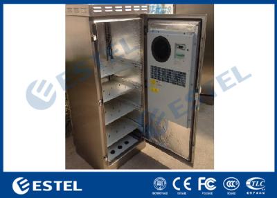 China 304 Stainless Steel IP55 Outdoor Telecom Cabinet Waterproof Corrosion Resistance for sale