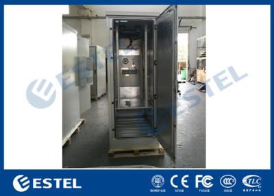 China One Compartment Outdoor Telecom Cabinet Galvanized Steel With Anti-theft Three Point Lock for sale