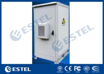 China Galvanized Steel Double Wall Outdoor Telecom Cabinet For Electronic Equipment And Batteries for sale