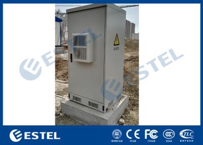 China One Compartment Galvanized Steel Double Wall Outdoor Telecom Cabinet IP55 for sale