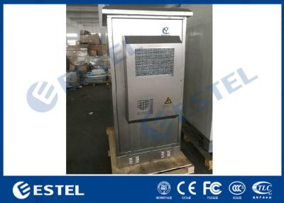 China Stainless Steel Outdoor Telecom Cabinet Air Conditioner Cooling With One Front Door for sale