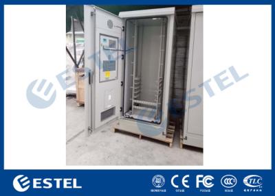China IP55 Fornt Access Air Conditioner Cooling Outdoor Telecom Cabinet With Heat Insulation for sale