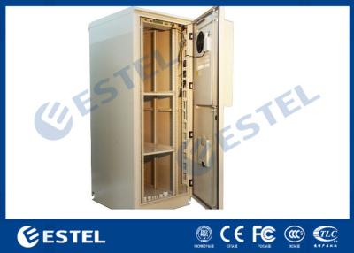 China Air Conditioner Integrated Galvanized Steel Outdoor Battery Cabinet With Three Battery Layers for sale