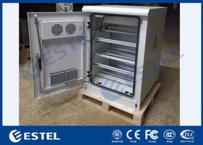 China IP55 Two Compartments Outdoor Cabinet Including Equipments And Battery for sale