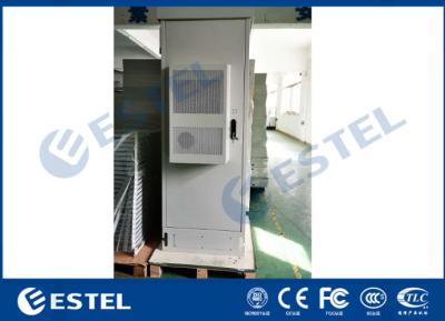 China 2.0KW Cooling Capacity Outdoor Telecom Cabinet Galvanized Steel With Heat Insulation for sale