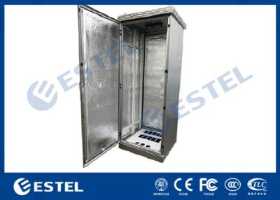 China IP55 Fans Cooling Galvanized Steel Outdoor Telecom Cabinet Includes 19