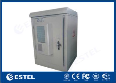 China Inner 900*800*800mm High One Compartment IP55 Waterproof Outdoor Network Cabinet with Air Conditioner for sale