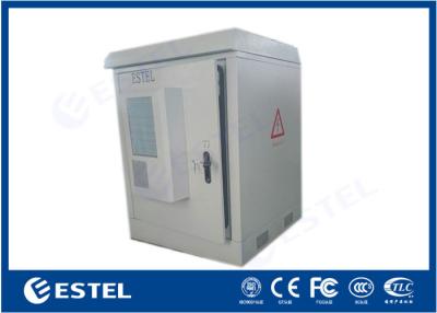 China 1230*900*900mm One Compartment 800W Air Conditioner DC48V Fans Outdoor Telecom Enclosure for sale