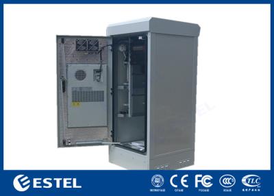 China Waterproof Dust Proof Galvanized Steel Two Walls IP 55 Electrical Enclosures Anti-Theft Three Point Lock for sale