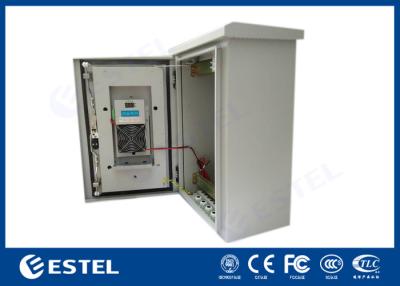 China 20mm Heat Insulation Small Wall Mounted Outdoor Telecom Cabinet 450mm Width 750mm Hight for sale