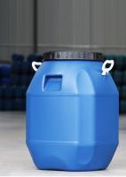 China Waterproof Plastic Barrel Drum HDPE Blue Chemical Barrel Square FDA for sale