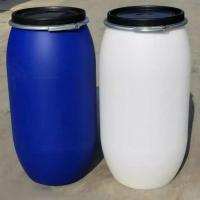 China 160L Plastic Barrel Drum Rustproof Chemical Blue Drum Odorless for sale