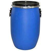 China HDPE Plastic Blue Container 160L Chemical Blue Drum Bucket Open Top ​ for sale