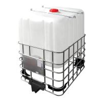 China IBC 1000 Liter Barrel HDPE Chemical Storage Tank Square Drum ISO9001 for sale