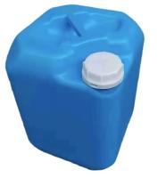 China 20 Liter Square Closed Plastic Drum HDPE Blue Plastic Chemical Drum for sale