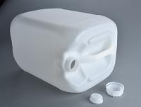 China Spot 30L Plastic Barrel White Square Barrel Food Grade Chemical Barrel Good Sealing HDPE Barrel Acid And Alkali Corrosio for sale