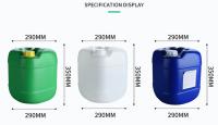 China Pesticide Paint Packaging Drum 20l Plastic Stacking Drum 20KG Cleaning Agent Drum Thickened Seal Chemical Coating Drum for sale