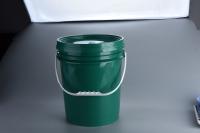China 18L Customizable Plastic Paint Bucket For Chemical Packaging With Various Sizes Available for sale