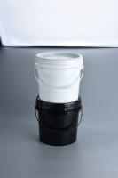 China 4L Plastic Paint Bucket For Liquid And Solid Products 300*350mm Size With Customizable Design Options for sale