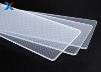 China 3mm Clear Acrylic Light Guide Plate Custom Edge Lit LED Light Panels for sale