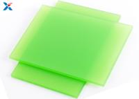 China Green 3mm Polycarbonate Sheet 1220*2440mm 1220*1830mm Custom Size for sale