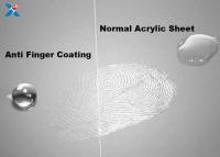 China Custom Scratch Resistant Acrylic Sheet Anti Fingerprint for sale