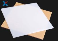 China 2mm Frosted White Acrylic Sheet Double Sided Matte Acrylic Panels for sale