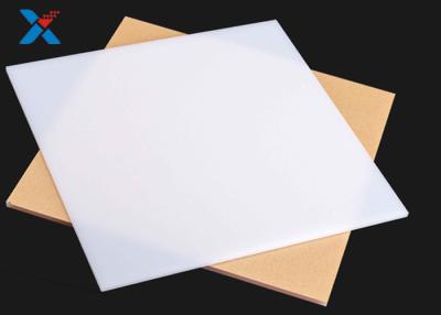China 2mm Frosted White Acrylic Sheet Double Sided Matte Acrylic Panels for sale