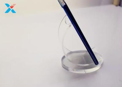 China 2mm Acrylic Display Sheet Commercial Cell Phone Holder Rack for sale