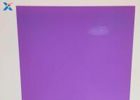 China Purple Plastic Acrylic Sheets Colored Plate Cut To Size for sale