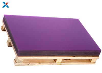 China Purple Plastic Acrylic Sheets Colored Plate Cut To Size for sale